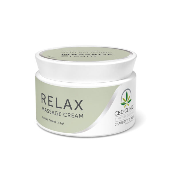 CBD Clinic RELAX PAIN RELIEVING MASSAGE CREAM – 44G – Clinical Massage ...